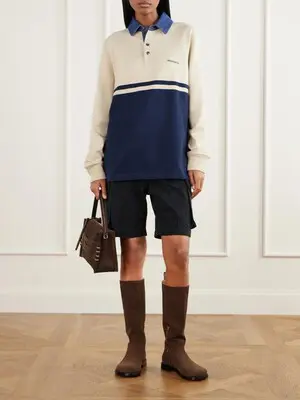 J.W.ANDERSON Twisted Patch Pocket Cotton-twill Shorts