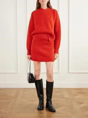 Tove Wool Mini Skirt