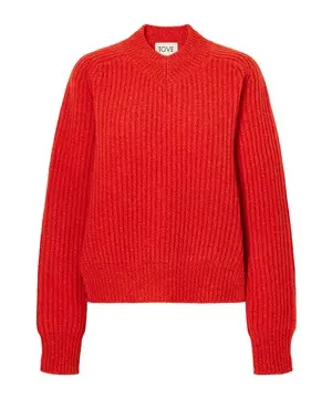 Tove Ribbed-knit Wool Sweater
