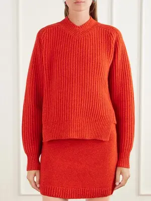 Tove Ribbed-knit Wool Sweater