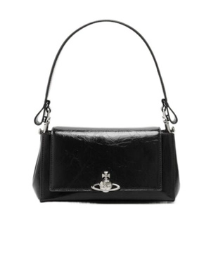 VIVIENNE WESTWOOD Hazel Medium Handbag - Black
