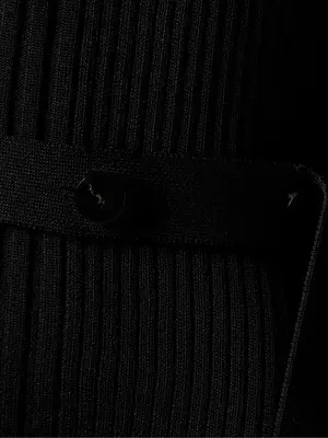 Proenza Schouler Lauryn Belted Ribbed-knit Dress - No