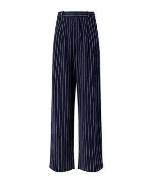 Guest In Residence Loose-fitting Striped Trousers