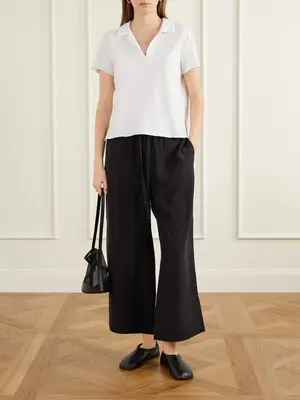 JAMES PERSE Cotton-piqué Polo Shirt