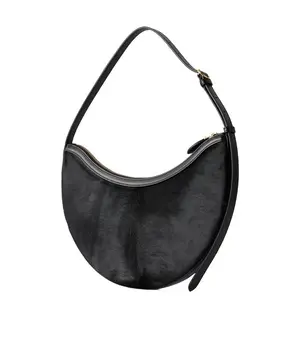 Alaïa Demi Lune Calf-hair Shoulder Bag