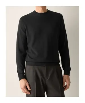 Zegna Oasi Cashmere Crew-neck Sweater