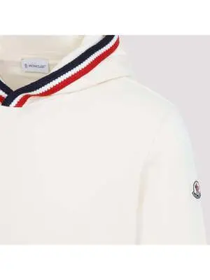 Moncler Logo Patch Long-sleeved Hoodie