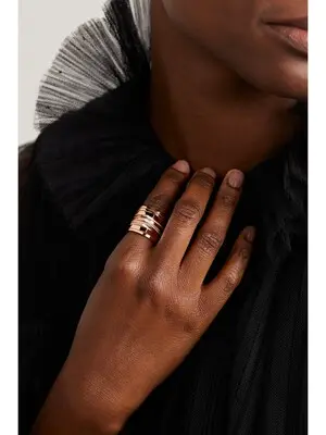 REPOSSI Rose Gold Diamond Ring