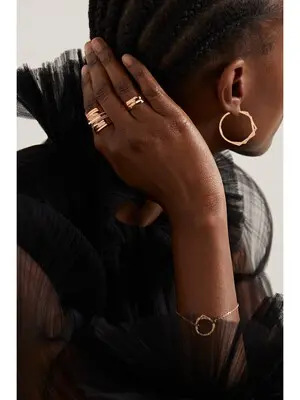 REPOSSI Rose Gold Diamond Ring