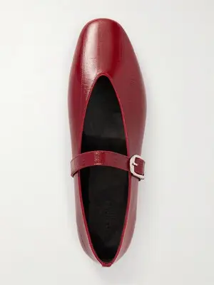 Le Monde Beryl Stella Leather Mary Jane Ballet Flats