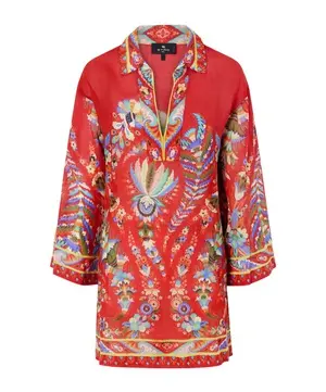 Etro Floral-print Coverup