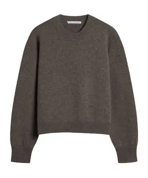 Studio Nicholson Long-sleeve Knit Top - Mouse