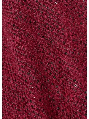 Alessandra Rich Embellished Tweed Jacket