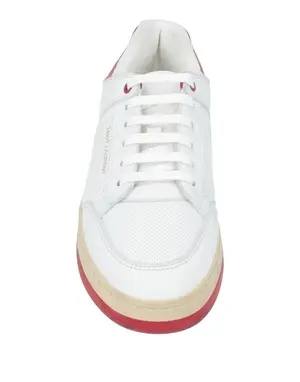 Saint Laurent Snminimalist Leather Low-top Sneakers