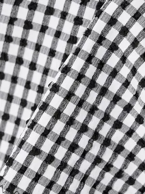 RÓHE Gingham Seersucker Bralette