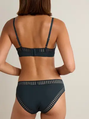 ERES Paulette Lace-trimmed Stretch-jersey Underwired Bra