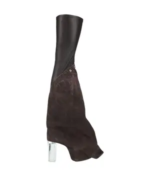 Rick Owens Two-tone Over-the-knee Boots