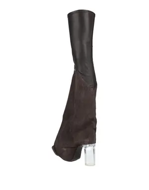 Rick Owens Two-tone Over-the-knee Boots