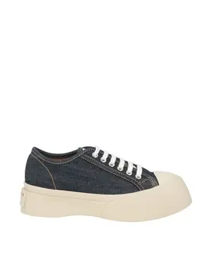 MARNI Low-top White Denim Sneakers 