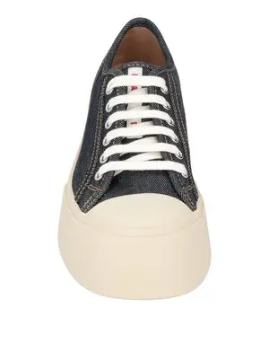 Marni Low-top White Denim Sneakers