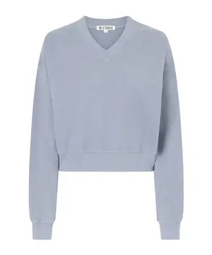 Eterne Embroidered Cotton-jersey Sweater