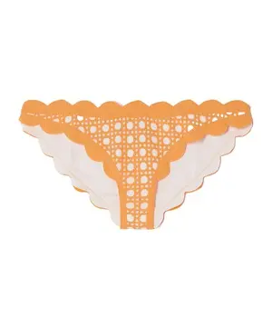 Marysia Carved-pattern Bikini Triangle Panties
