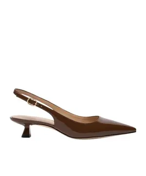 STUART WEITZMAN Sculpt Slingback 35 - Walnut