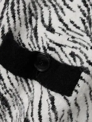 Proenza Schouler Brushed Jacquard-knit Cardigan