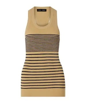 Proenza Schouler Roberts Striped Stretch-knit Tank - No
