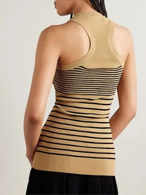 Proenza Schouler Roberts Striped Stretch-knit Tank - No