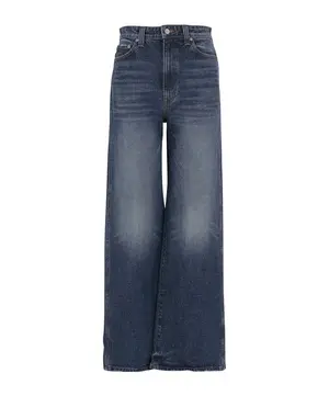 Khaite Wide-leg Whiskered Jeans - Blue