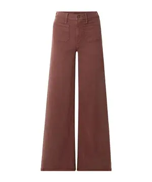 MOTHER High-rise Wide-leg Jeans