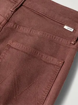 MOTHER High-rise Wide-leg Jeans