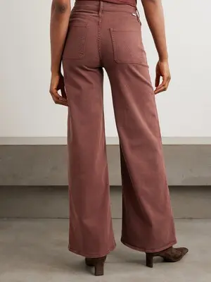 MOTHER High-rise Wide-leg Jeans