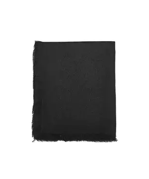 Tagliatore Worn-out Scarf - Black