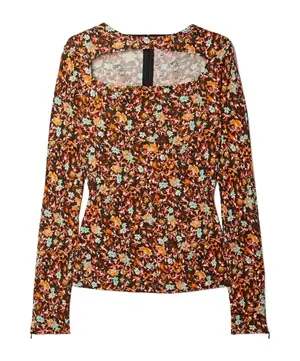 Victoria Beckham Floral Blouses