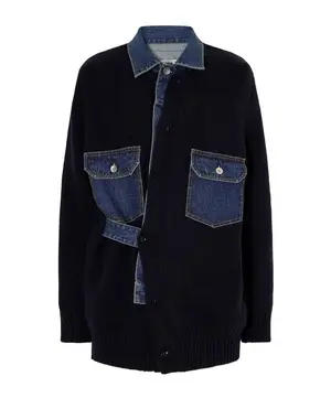 Sacai Wool Knit Cardigan