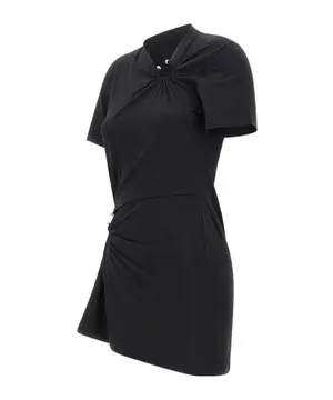Rabanne Cut-out Draped Mini Dress