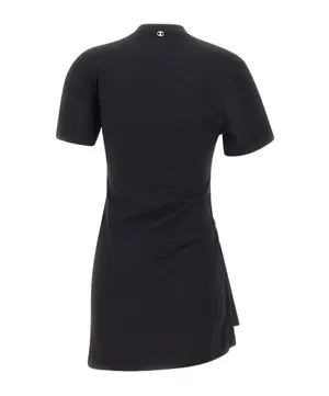 Rabanne Cut-out Draped Mini Dress