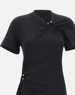 Rabanne Cut-out Draped Mini Dress