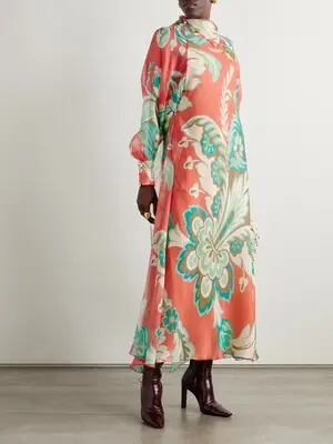 Etro Silk-chiffon Maxi Dress