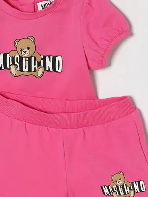 Moschino Teddy-print Shorts Set