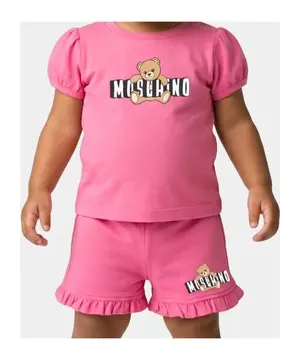 Moschino Teddy-print Shorts Set