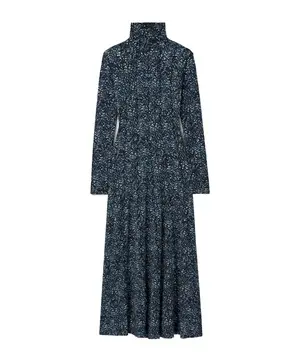 Proenza Schouler Turtleneck Maxi Dress - Black