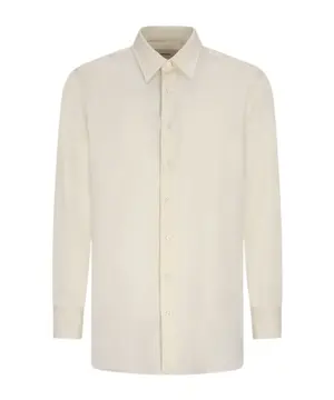 LARDINI Button Shirt - Light Brown