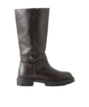 Staud Emmett Leather Knee Boots