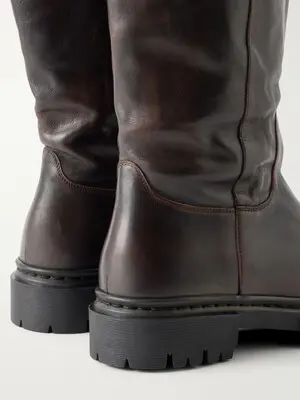 Staud Emmett Leather Knee Boots
