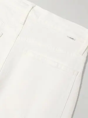 MOTHER High-rise Straight-leg Jeans