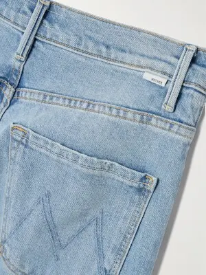 MOTHER High-rise Wide-leg Jeans
