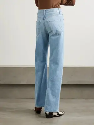 MOTHER High-rise Wide-leg Jeans